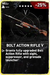 Bolt Action Rifle (Expedition Card) - WikiRaider