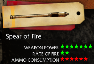 Spear of Fire - WikiRaider