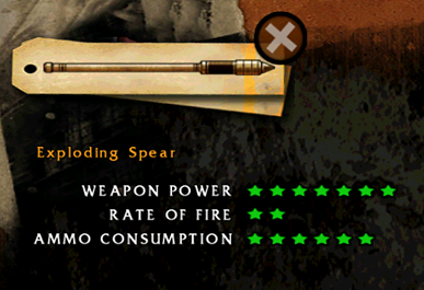 Exploding Spear - WikiRaider