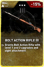 Bolt Action Rifle (Expedition Card) - WikiRaider