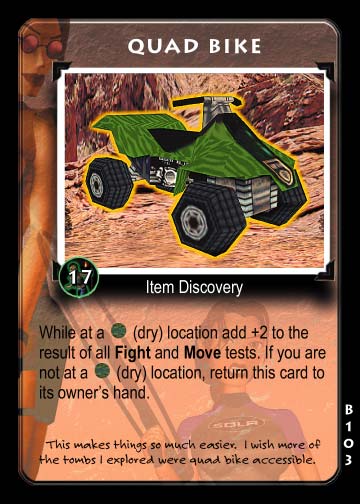Quad Bike (Card) - WikiRaider