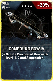 Compound Bow (Expedition Card) - WikiRaider
