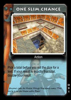 One Slim Chance - WikiRaider