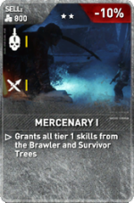 Mercenary (Expedition Card) - WikiRaider