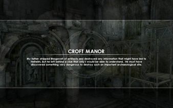 Croft Manor Section - WikiRaider